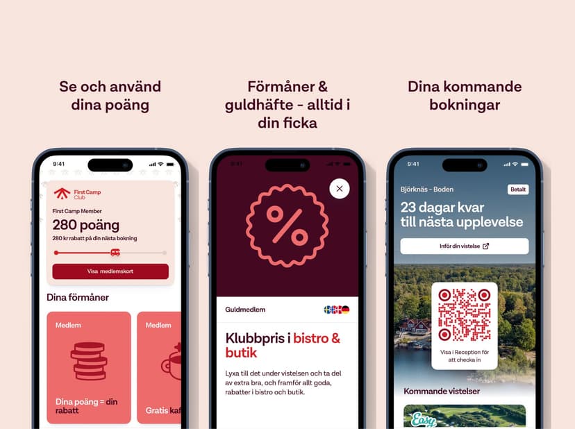 Varför välja First Camp? Campinglycka på nära 70 destinationer